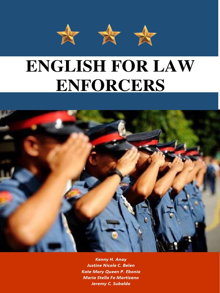 English Skills for Law Enforcement Students | PDF | Verb | Police Officer