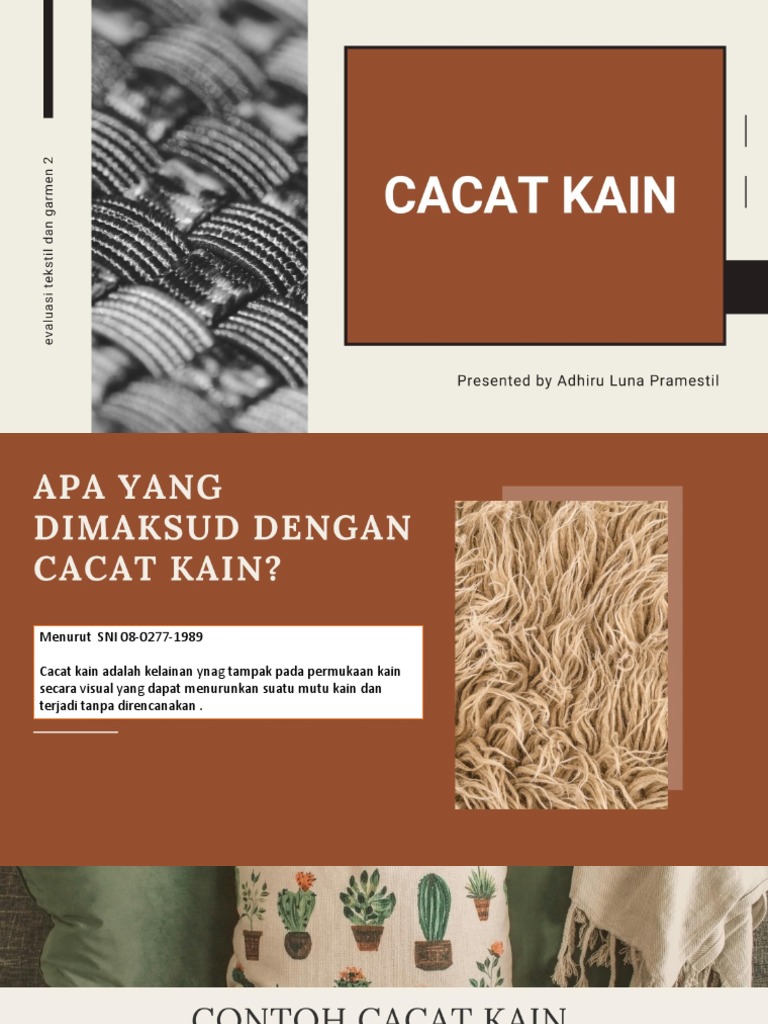 Cacat Kain | PDF | Sains & Matematika