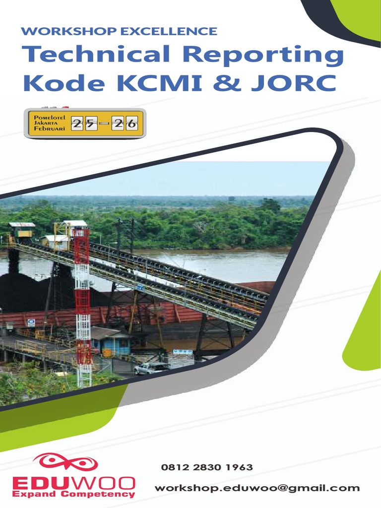 W - E - Technical Reporting - Kode KCMI JORC-3 | PDF | Seni | Teknologi & Rekayasa