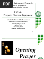 Summary of Pas 16 N | PDF | Depreciation | Fixed Asset