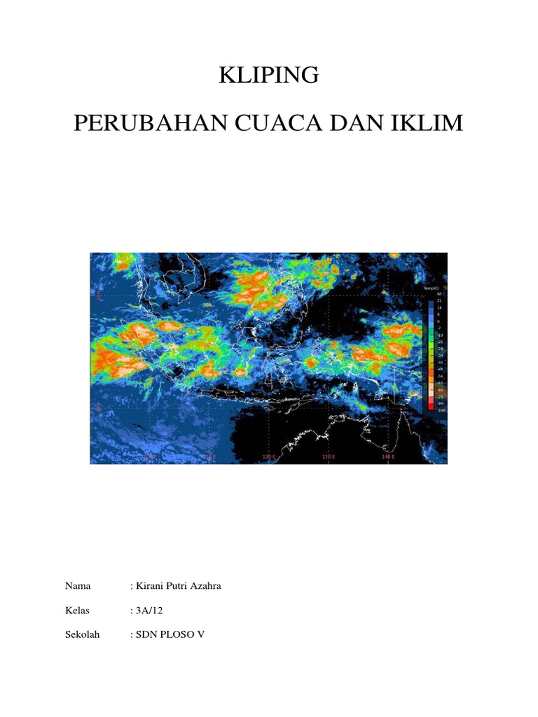 KLIPING Cuaca Iklim | PDF