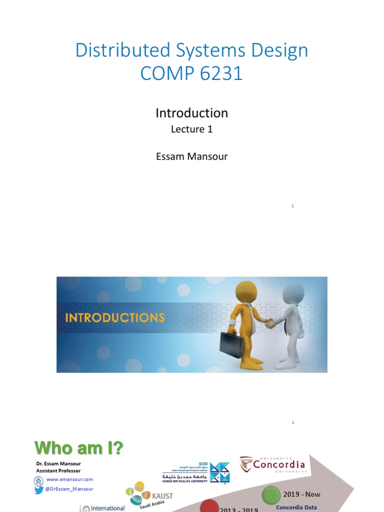 Lecture01 Introduction | PDF | Scalability | Central Processing Unit