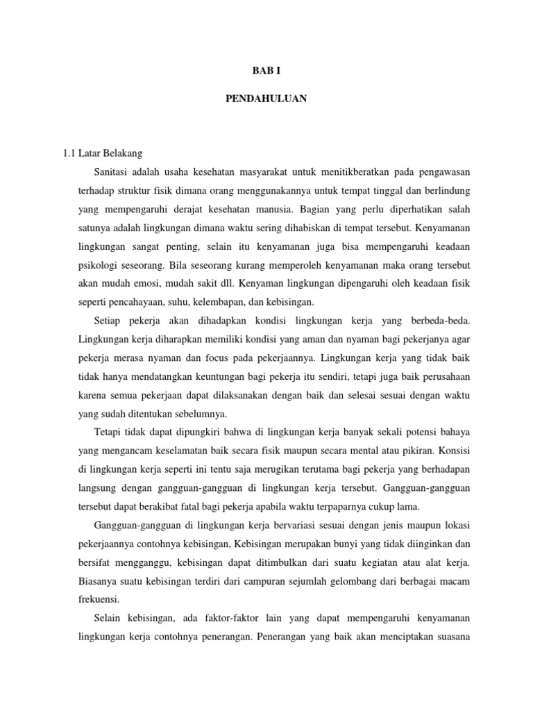 Laporan Epid k3 Industri Tempe | PDF | Kesehatan Holistik | Teknologi & Rekayasa