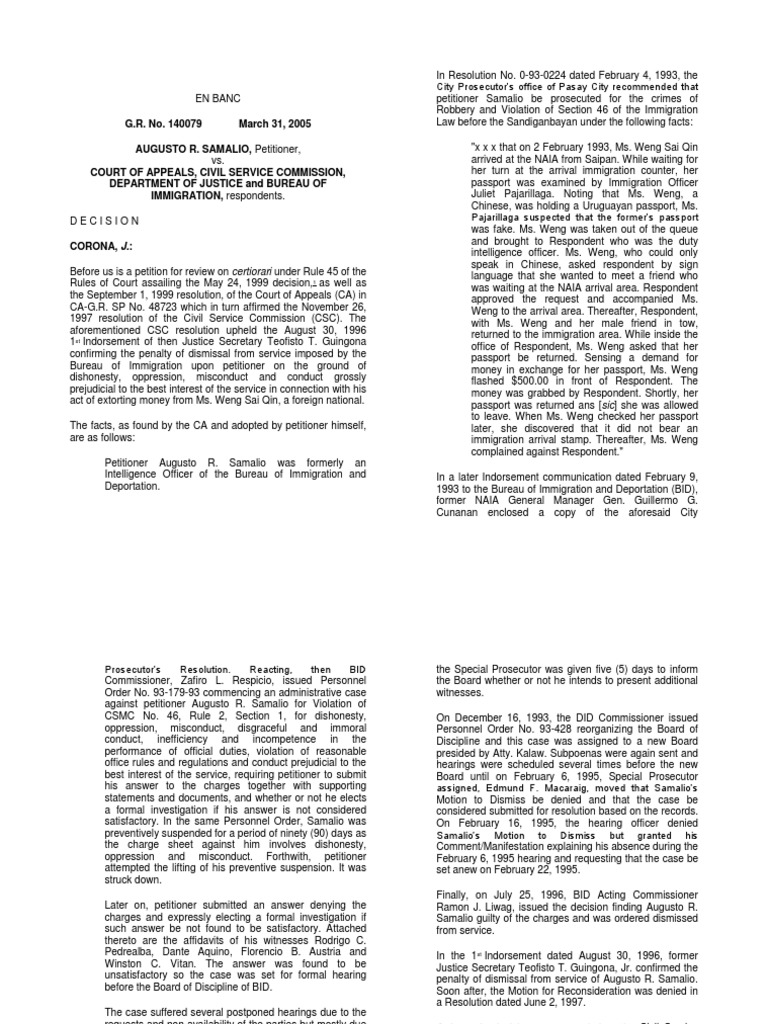 Samalio V Ca | PDF | Evidence | Witness