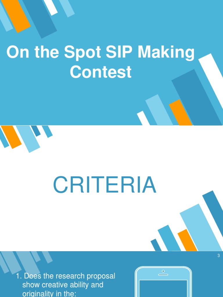 Sip Contest Criteria | PDF | Art