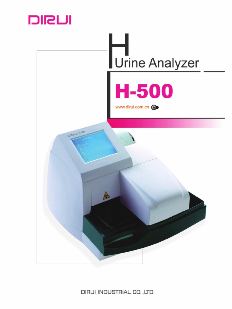 PROSPEKT ENG - Dirui-H500 | PDF | Computing