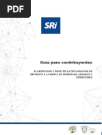 Modelo DJ-05: Declaración Jurada ONAT | PDF | Herencia | Impuestos