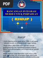 Tujuan Program Rimup | PDF