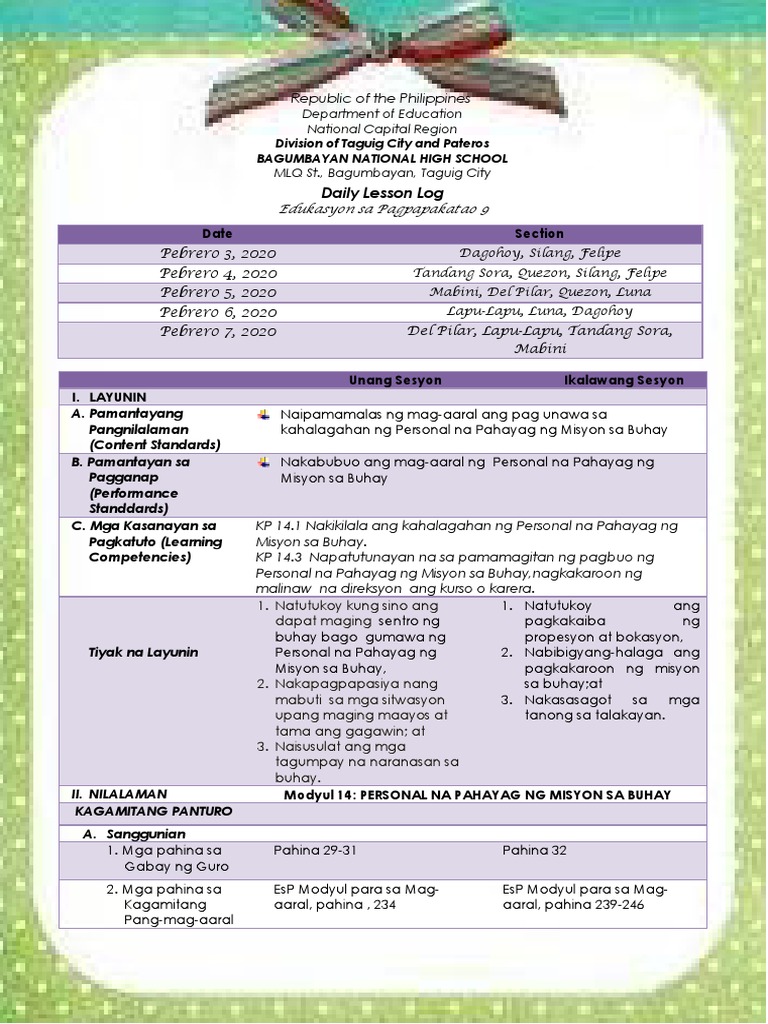 DLL M14 - Pagtuklas, Pagpapalalim | PDF