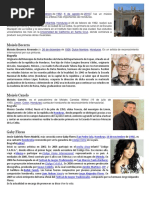 BIOGRAFIA DE Jorge Montenegro | PDF | Honduras