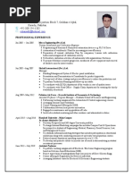 IIM A Resume Format For Freshers | PDF | Mechanical Engineering | Schools