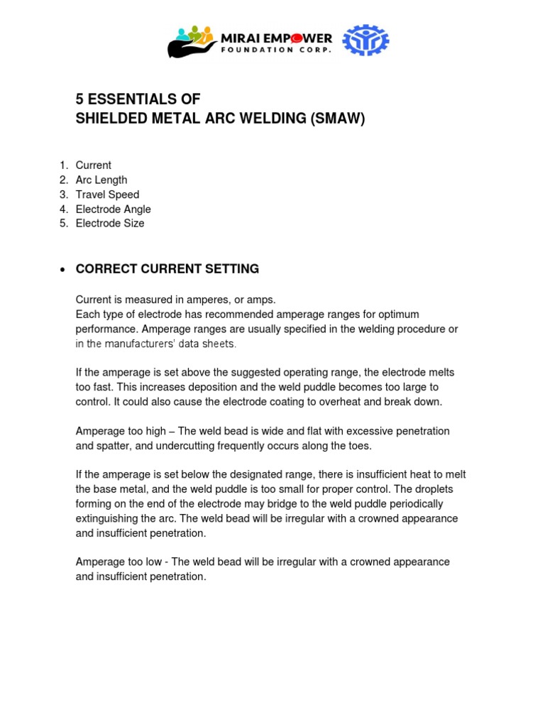 5 Welding Essentials | PDF | Welding | Construction