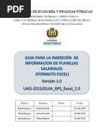Carga Masiva de Licencias Médicas SIAPER | PDF | Menú (Computación ...