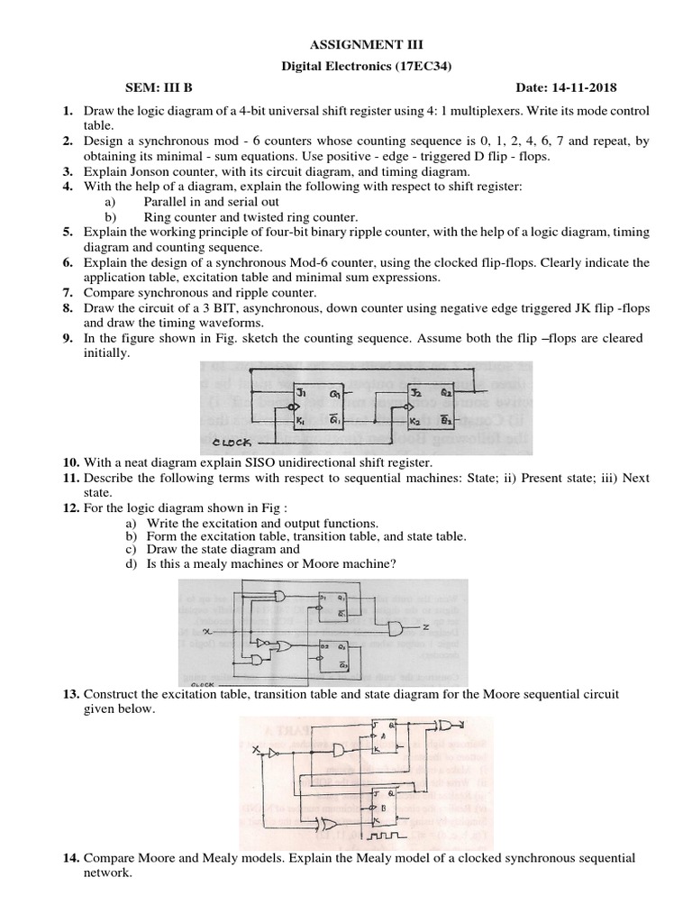 Assignment 3 DSD | PDF | Digital Technology | Electronics