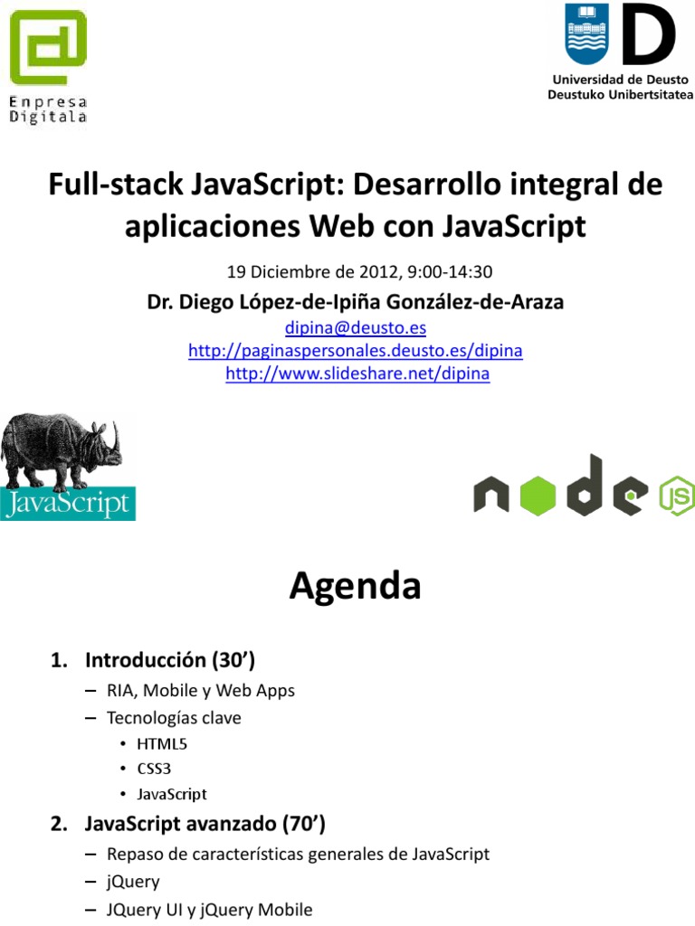 Full Stack Javascript-2 PDF | PDF | Hojas de estilo en cascada | Script ...