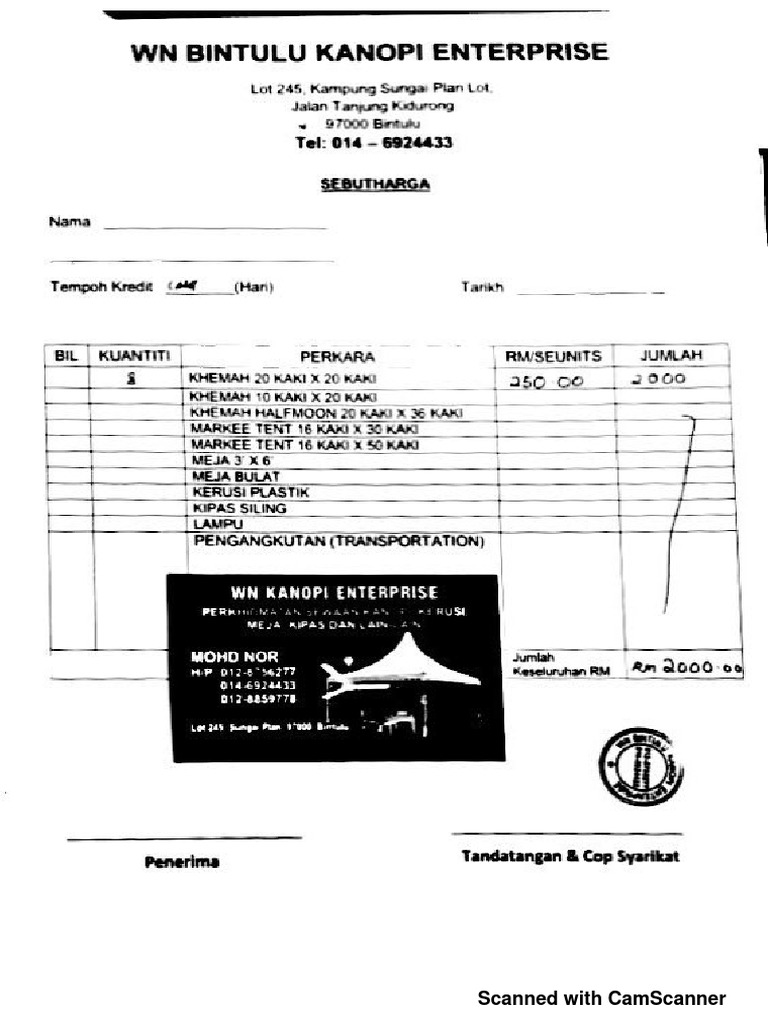 Quotation Canopy | PDF