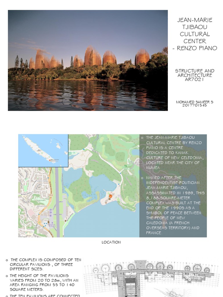 Jean-Marie Tjibaou Cultural Centre | PDF | Economic Sectors | Building Engineering