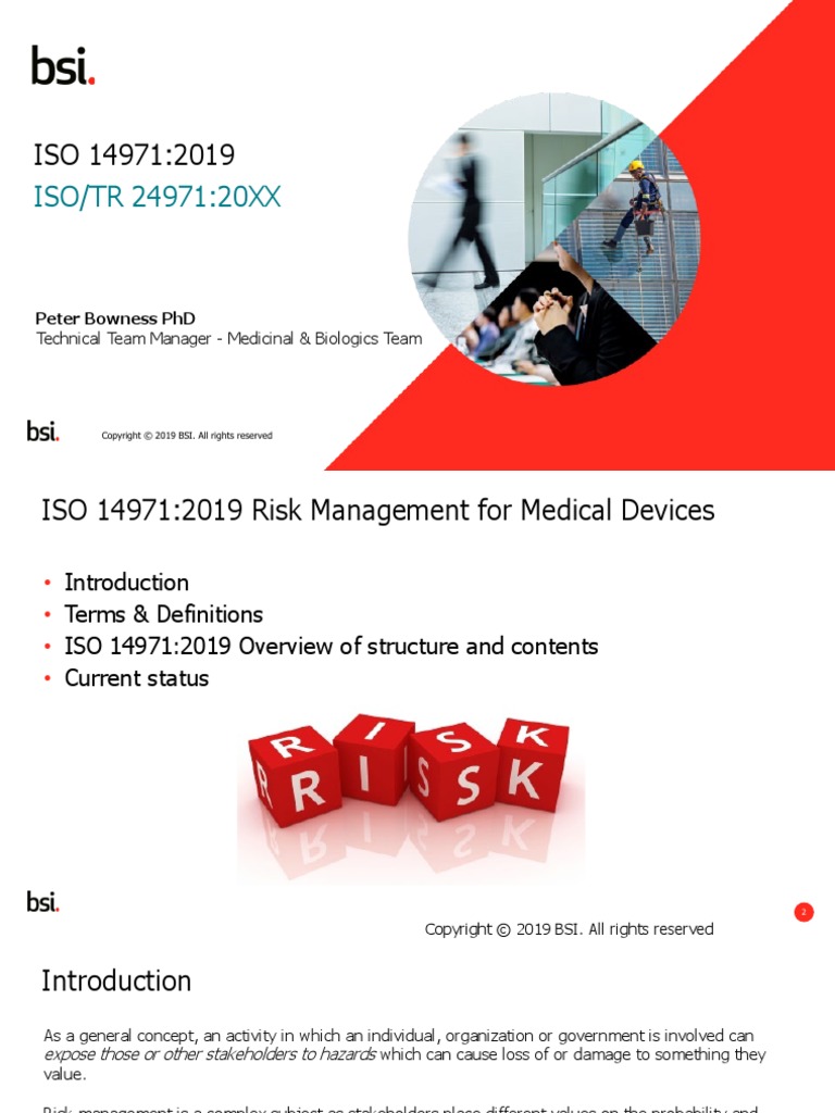 Bsi MD Risk Management For Medical Devices Webinar 131119 Uk en | PDF ...