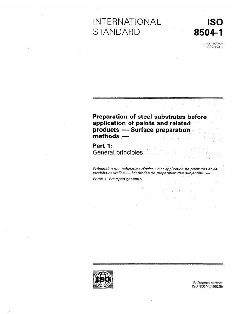 Iso 8504-1 | PDF