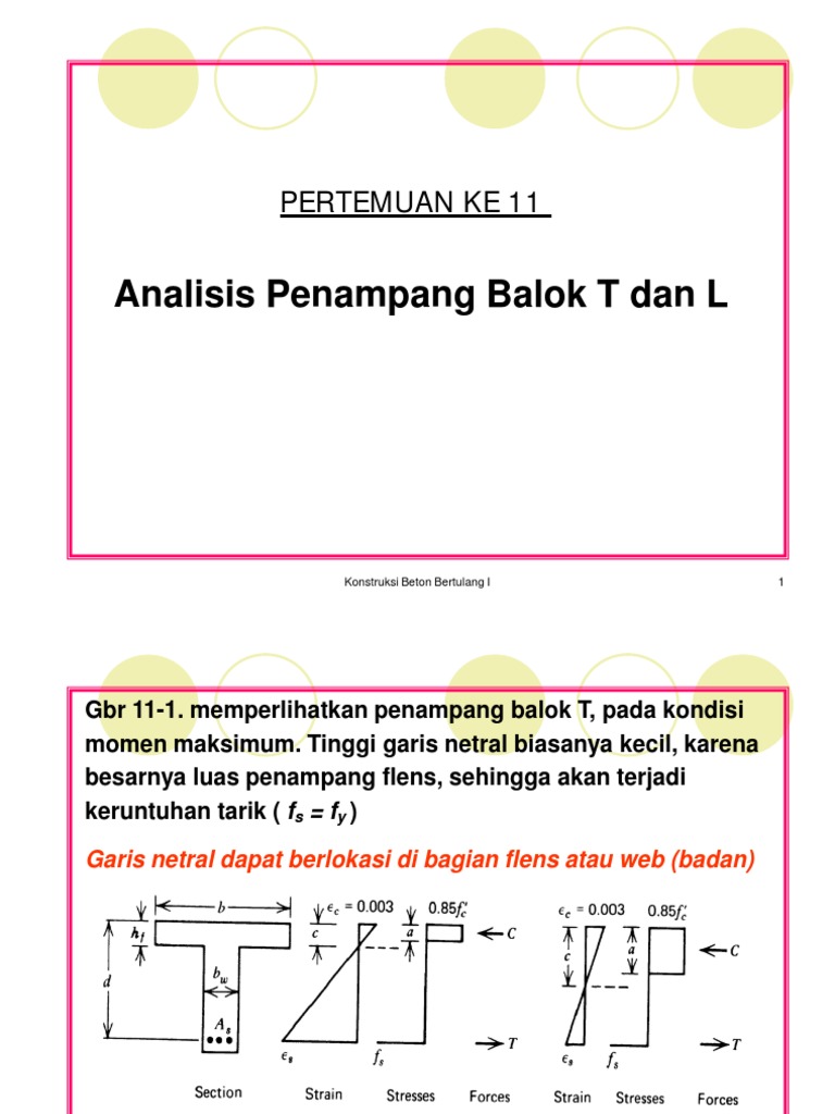 Balok T PDF | PDF