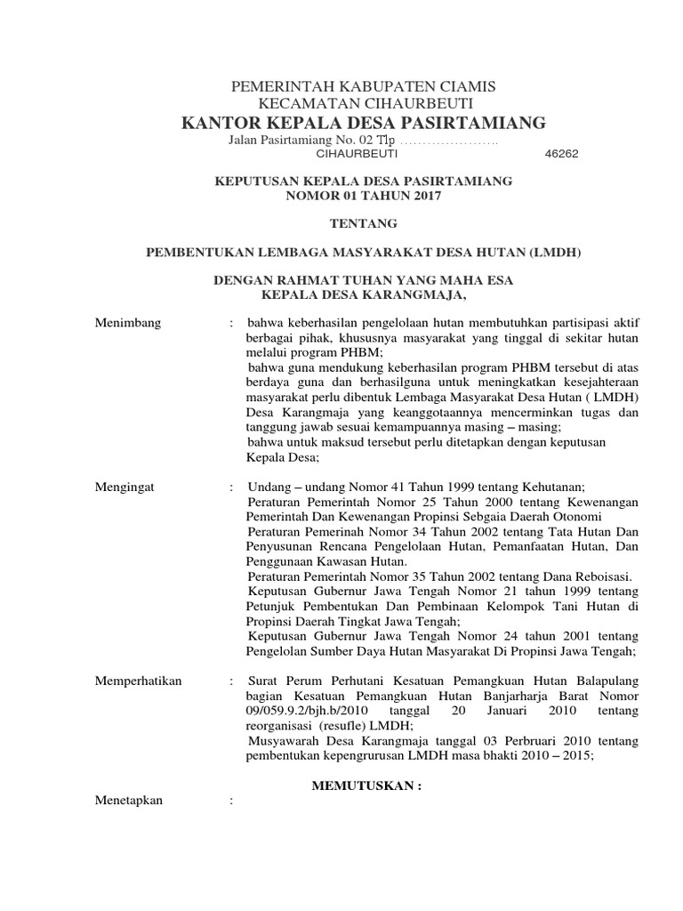 SK LMDH Dan Rab Aspal | PDF