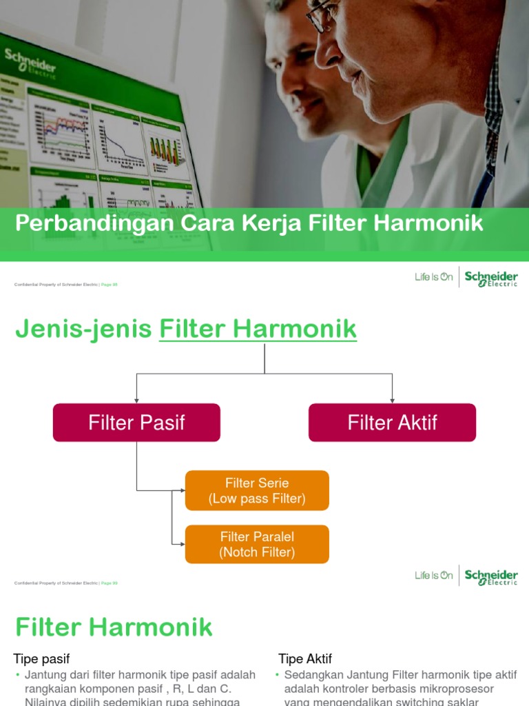 Perbandingan Cara Kerja Filter Harmonik Aktif Dan Pasif-1 | PDF