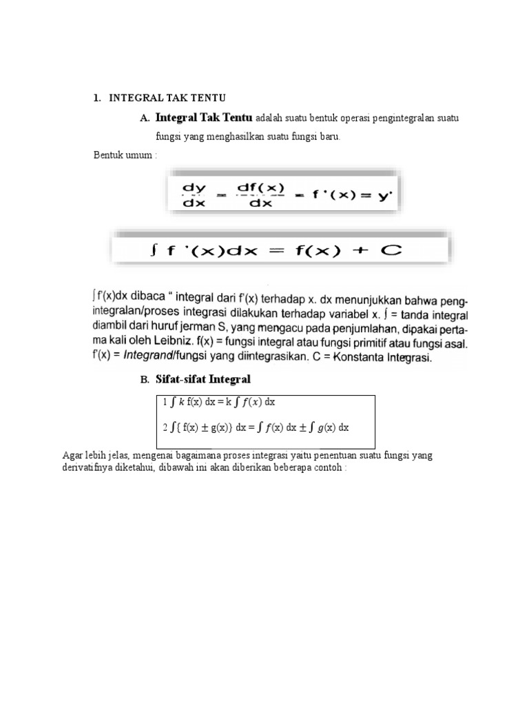 Hitung Integral | PDF