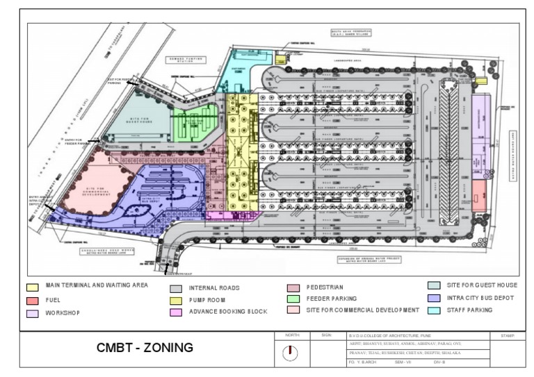 Chennai Bus Treminal-Zoning | PDF
