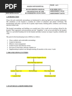 Checklist For Linens and Laundry Department | PDF | Personal Protective ...