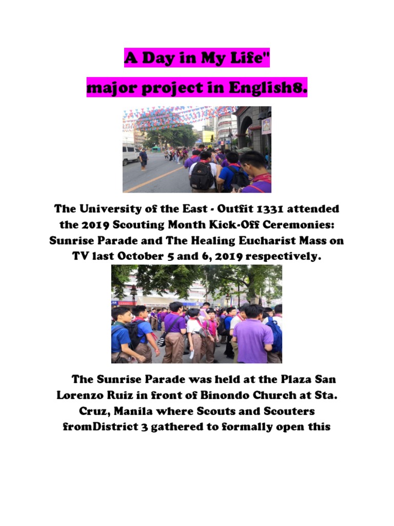 A Day in My Life | PDF