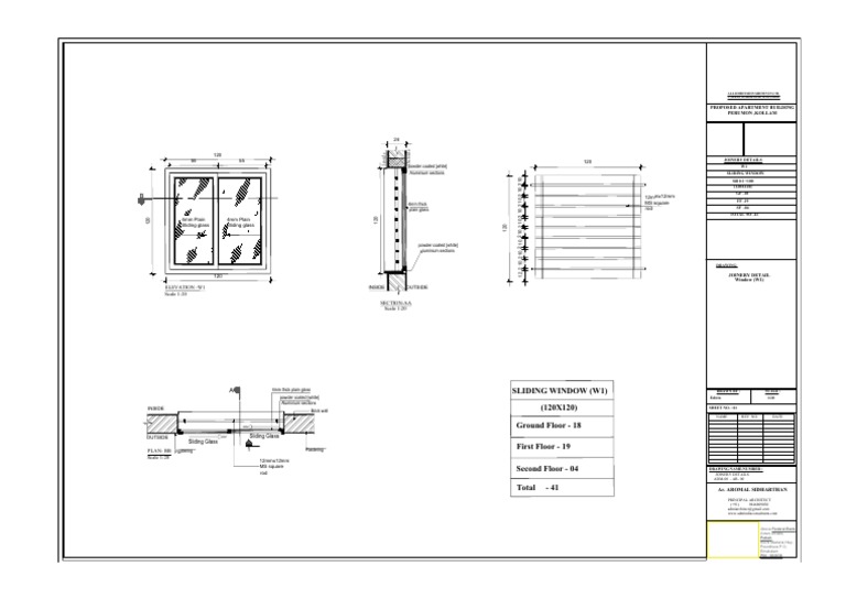 Joinery Details for Sliding Windows | PDF | Cultural Heritage | Local ...