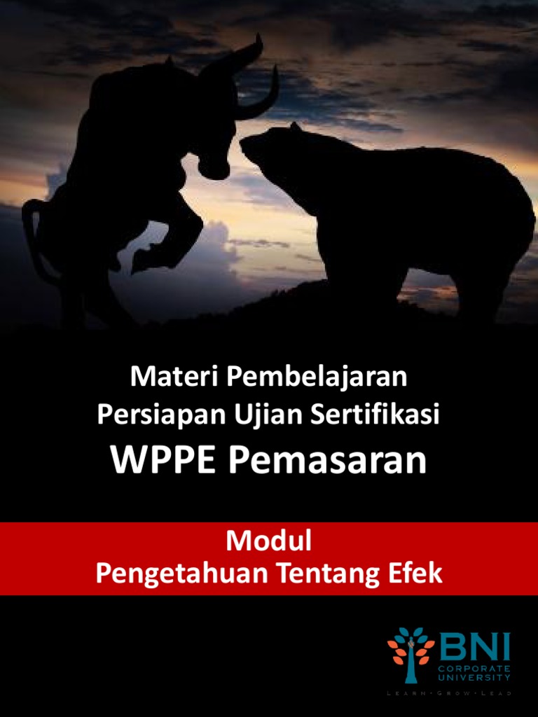WPPEP Modul Pengetahuan Tentang Efek PDF | PDF | Bisnis
