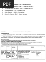 Tos Cdi | PDF | Criminology | Forensic Science