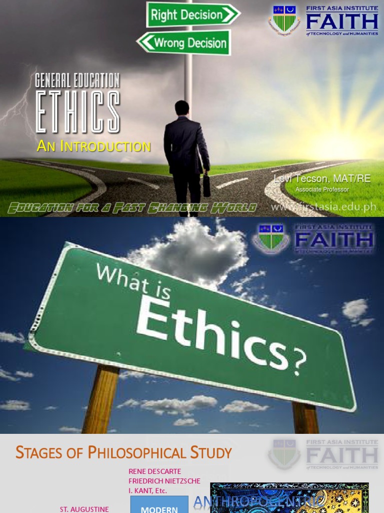 Ethics Pdf Good And Evil Reason