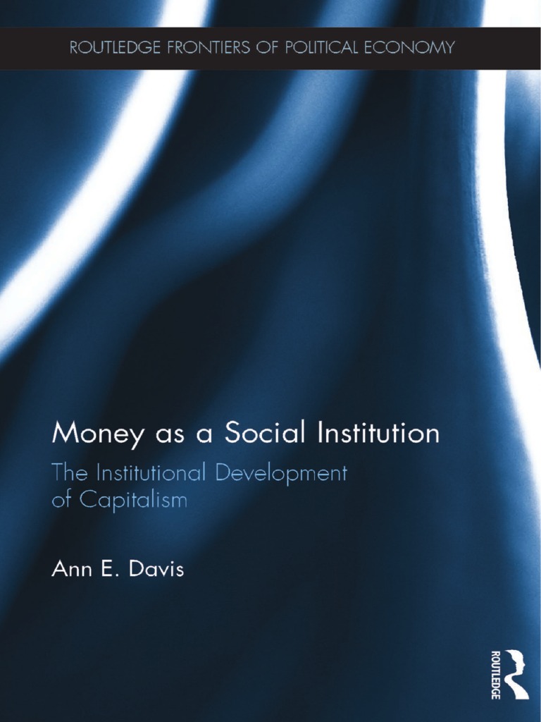 Money As A Social Institution | PDF | Economics | Value (Economics)