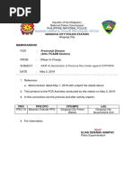 Progress Report Shooting Incident | PDF