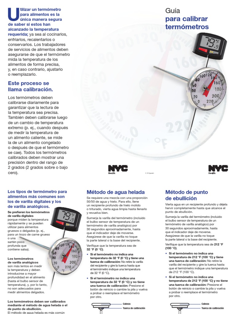 Thermo Calibration Guide SP | PDF | Fahrenheit | Temperatura