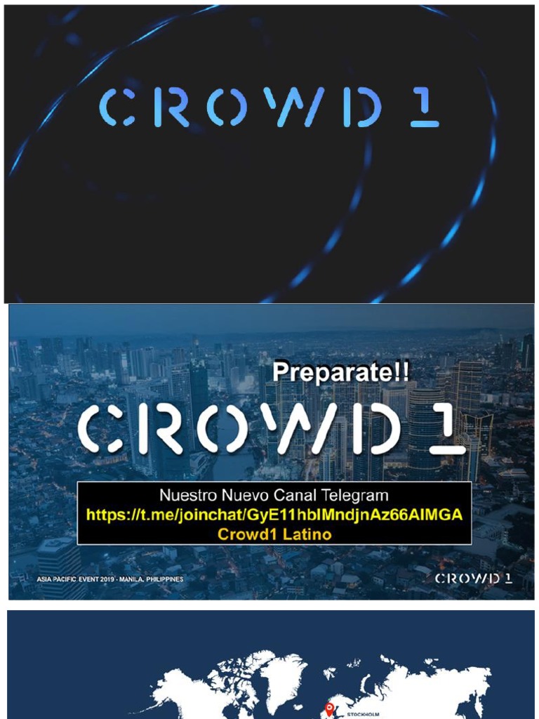 Presentación Crowd1 | PDF | Modelo de negocio | Internet