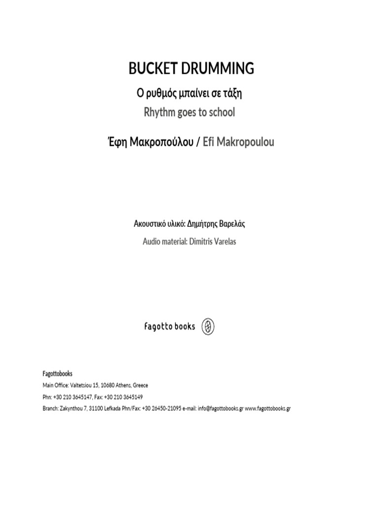 Bucketdrumming Sample | PDF