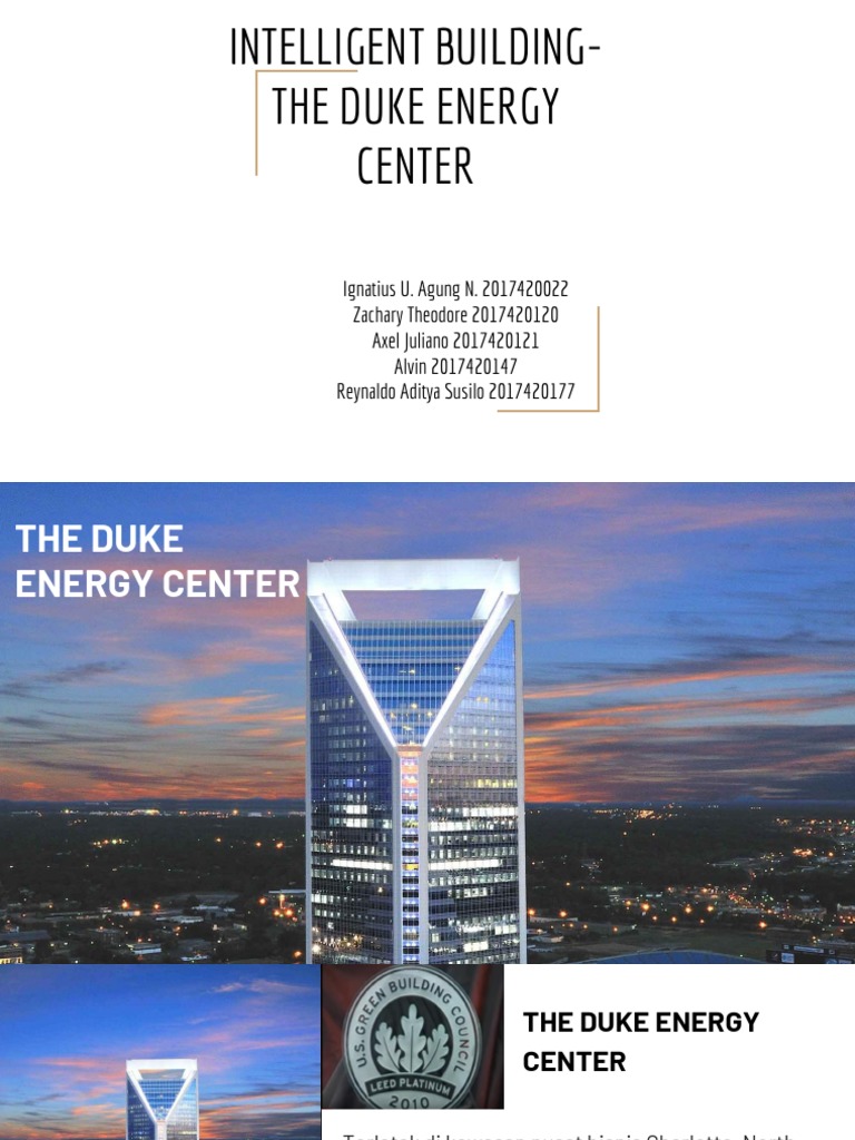Smart Building Duke Energy Center | PDF