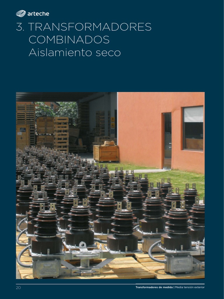 ARTECHE CT trfMTE ES | PDF | Epoxy | Transformador