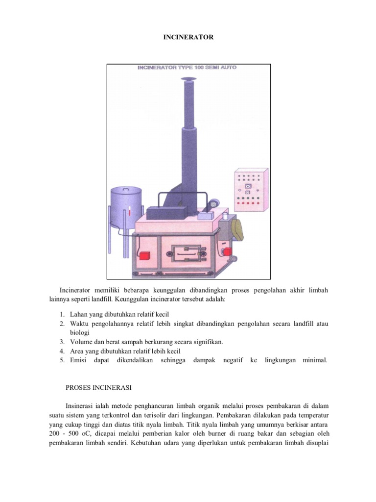 Incinerator | PDF