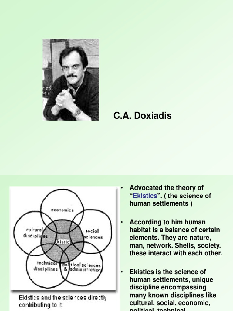 C.A. Doxiadis | PDF
