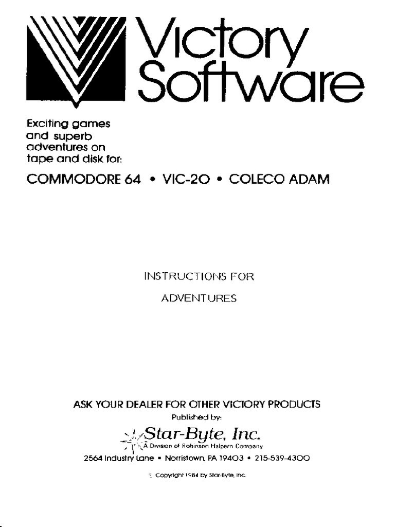 Adventure Pack I - Manual PDF | PDF | Video Game Hardware | Personal ...