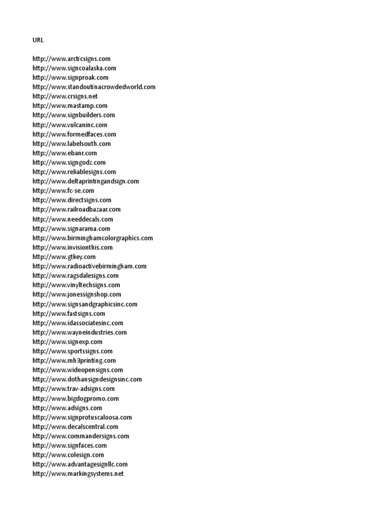 EXTRACT Sign | PDF | Internet Search | Indexes