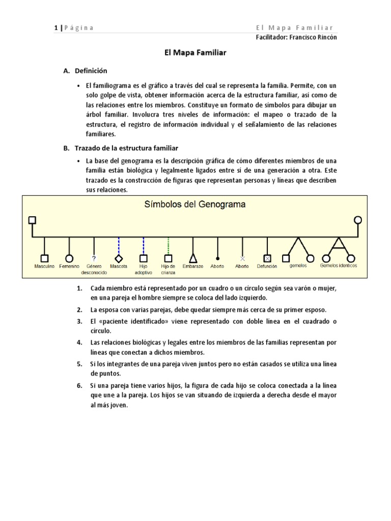El Mapa Familiar | PDF | Mapa | Información