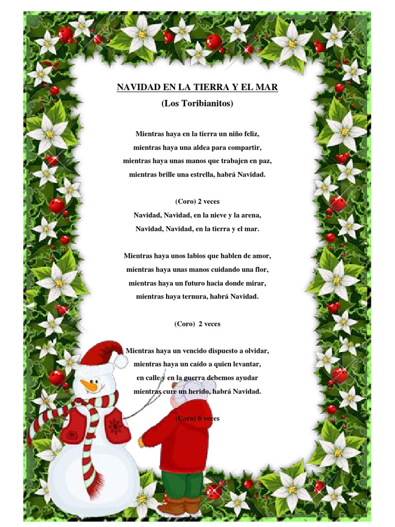 Navidad en La Tierra y El Mar | PDF