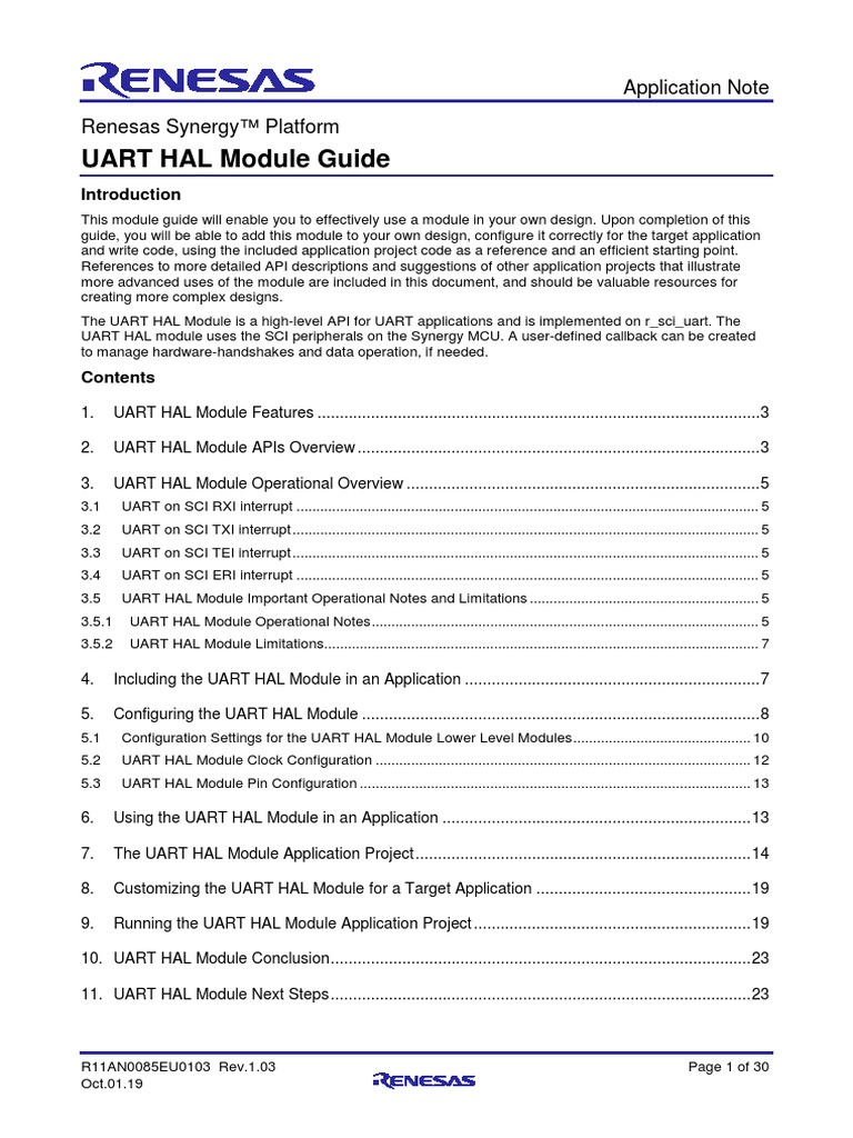 Uart Hal Module Guide Pdf Pointer Computer Programming Application Programming Interface 2316
