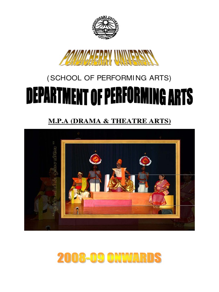 354 | PDF | Theatre | Curriculum