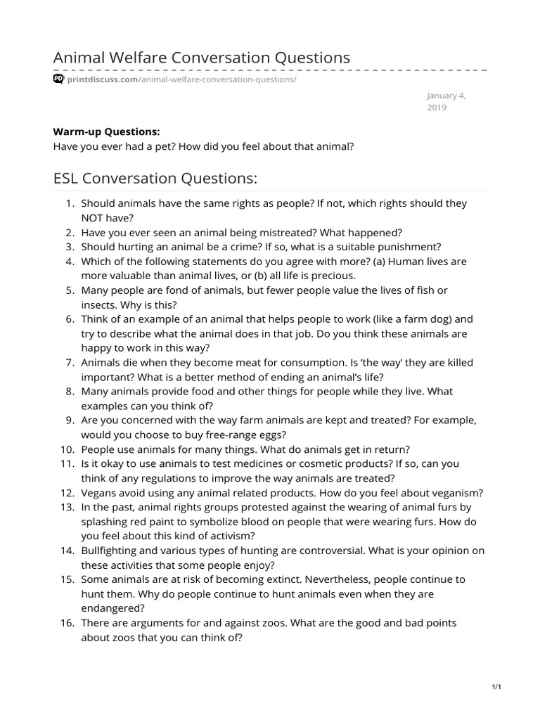 Animal Welfare | PDF | Animal Welfare | Veganism